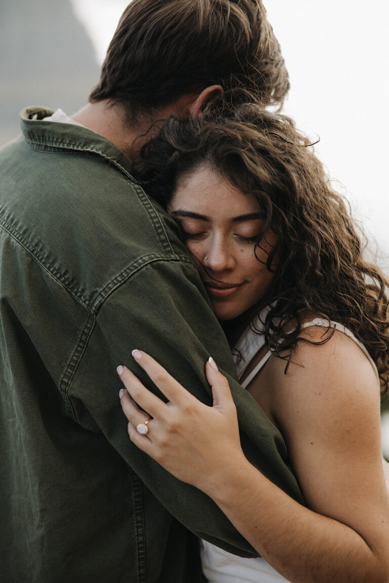 Unexpected Couples Adventure Turned Engagement Session in Glacier National Park