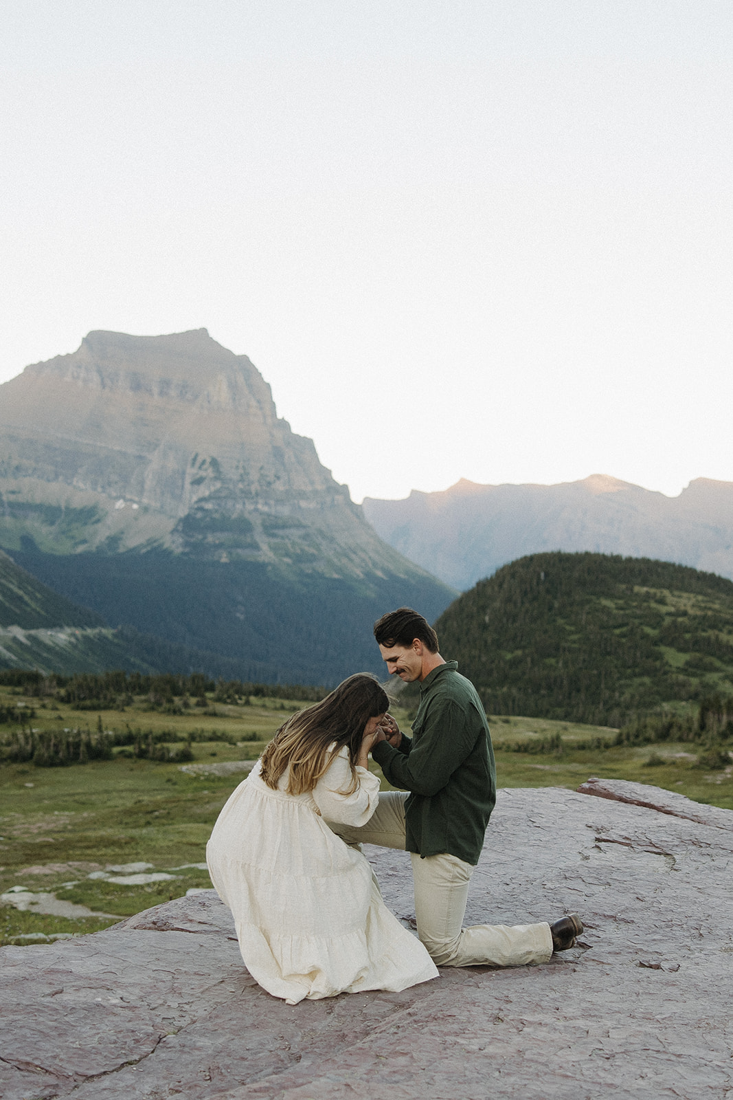 Glacier National Park Surprise Proposal Ideas for Your Love Story - katelynmacmillan.com