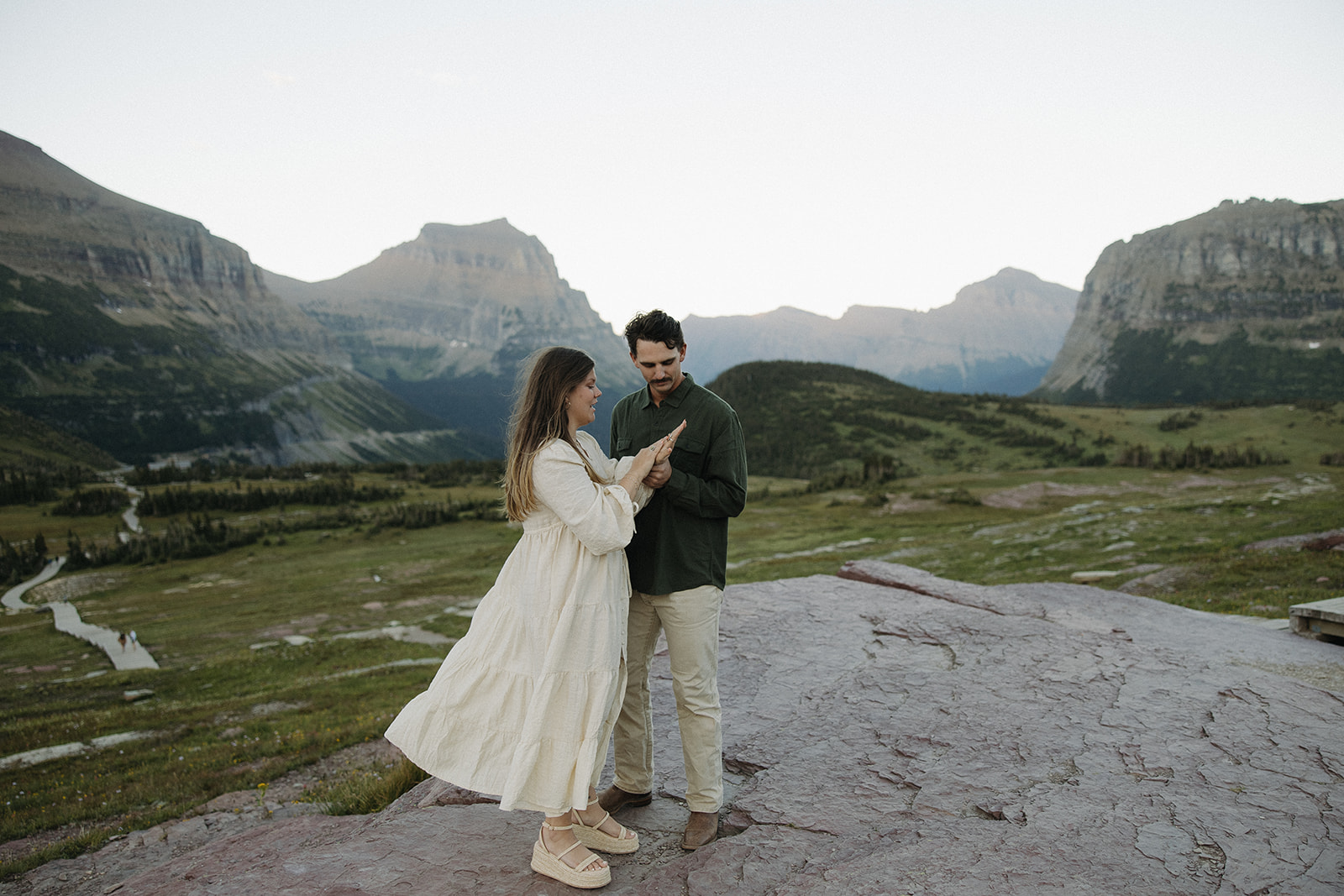 Glacier National Park Surprise Proposal Ideas for Your Love Story - katelynmacmillan.com