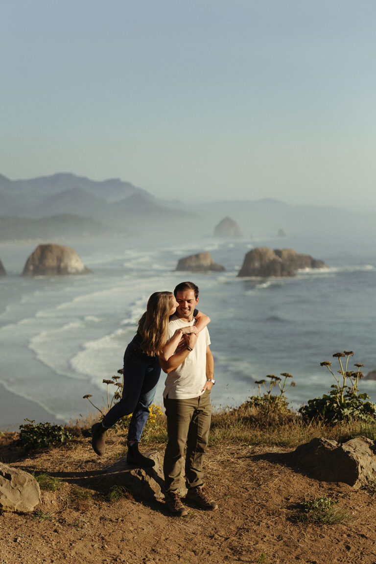 Multi-Location Full-Day Beautiful Cannon Beach Sunset Couples Session